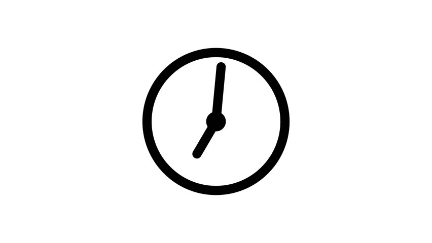 Stopwatch Animated Icon. Clock with Stock Footage Video (100% Royalty ...