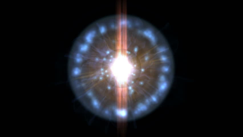 Nuclear Explosion,power Tech Electron Energy Field Launch Rays Laser In ...