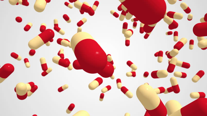 Red and Yellow Pills Falling Stock Footage Video (100% Royalty-free ...