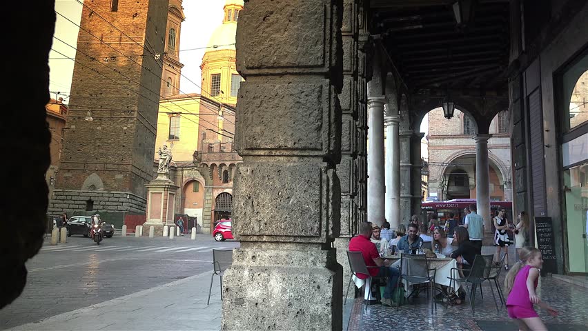 Old Bridge Bologna Via Mazzini Italy