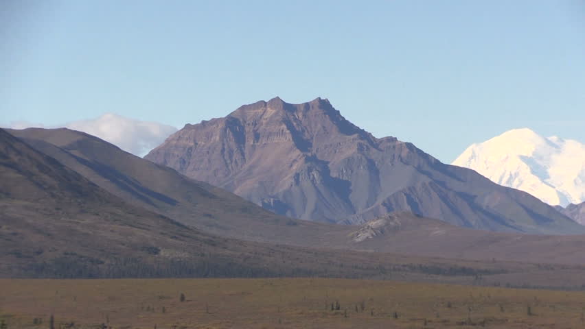Landscape with Mountains in Denali National Park, Alaska image - Free ...