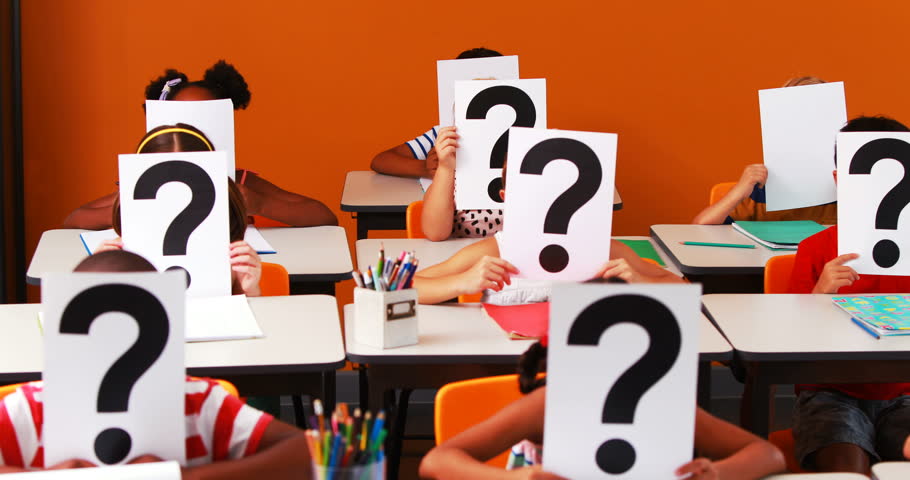 Question Mark Education Stock Footage Video | Shutterstock