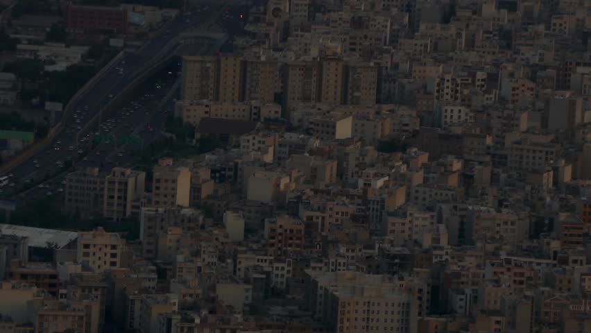 TABRIZ, IRAN - 18 NOVEMBER 2013: Skyline Of Tabriz City In Northwestern ...