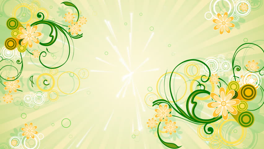 Spring Swirls Background Stock Footage Video (100% Royalty-free ...