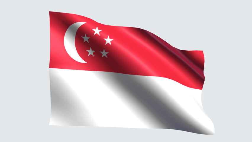Flag Of Singapore Stock Footage Video 2584493 | Shutterstock