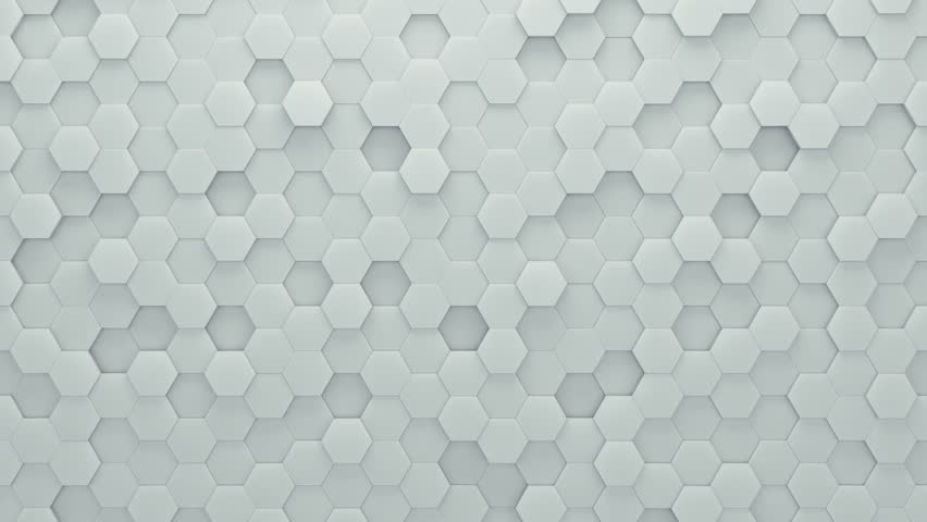 Abstract Hexagon Background Random Motion, 3d Loopable Animation 4k Stock Footage Video 26440529 ...