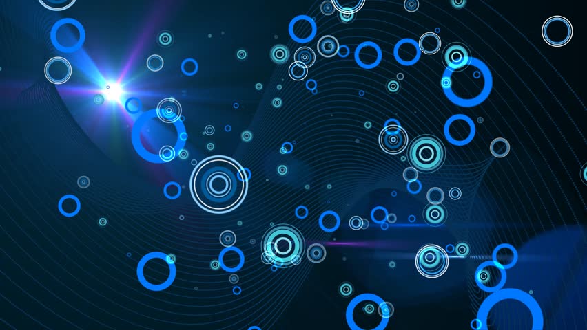 Random Shapes Abstract Motion Background Stock Footage Video (100% ...