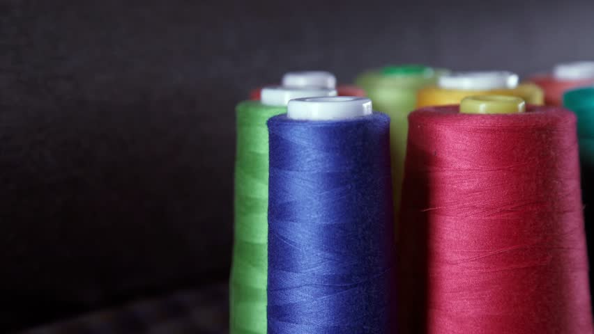 Bright Multi-colored sewing threads image - Free stock photo - Public ...