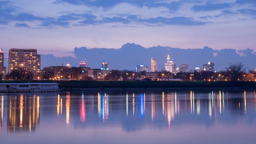 Vistula river landscape in Warsaw, Poland image - Free stock photo ...
