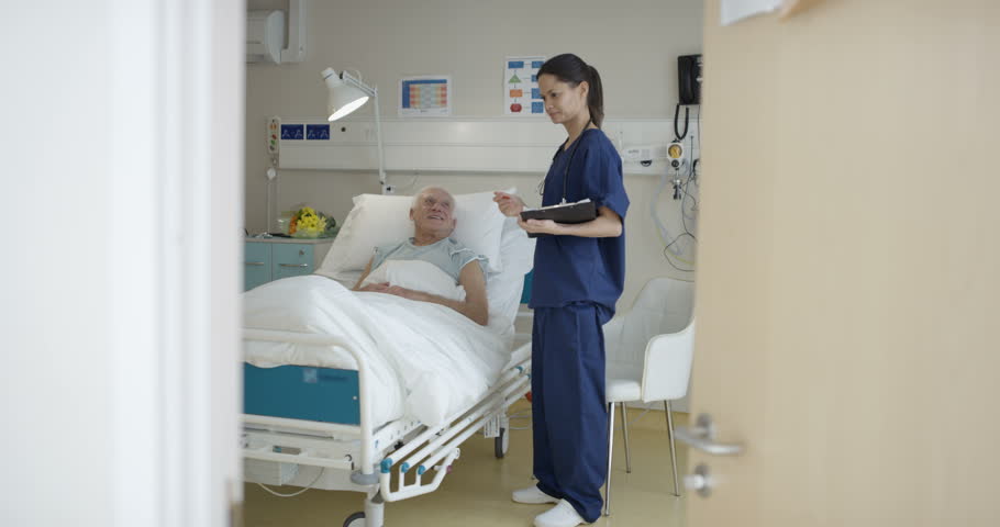 4k Caring Medical Worker in Stock Footage Video (100% Royalty-free ...