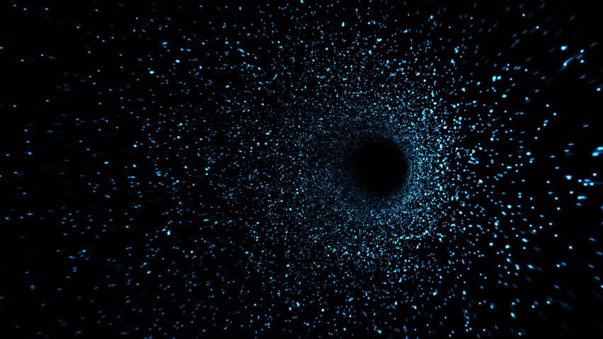 Fly in Space, Black Hole Stock Footage Video (100% Royalty-free ...