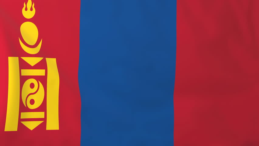 Mongolia Flag Wallpaper