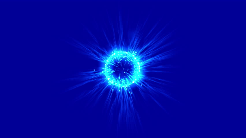 Blue Flare Ball & Fiber Optic Laser,flying Particles,energy Tech ...