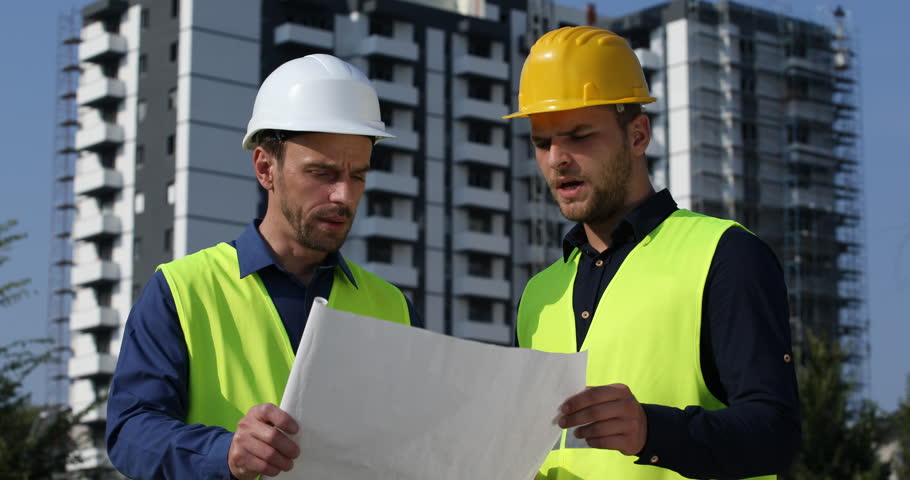 Engineers Working On Electrical Site Stock Footage Video 2028913 ...