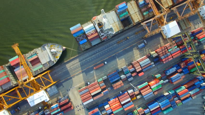 Container Cargo Ship, Import Export, Business Logistic Supply Chain ...