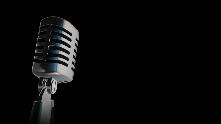 Loop-able Animation Of Rotating Microphone Stock Footage Video 3991414 ...