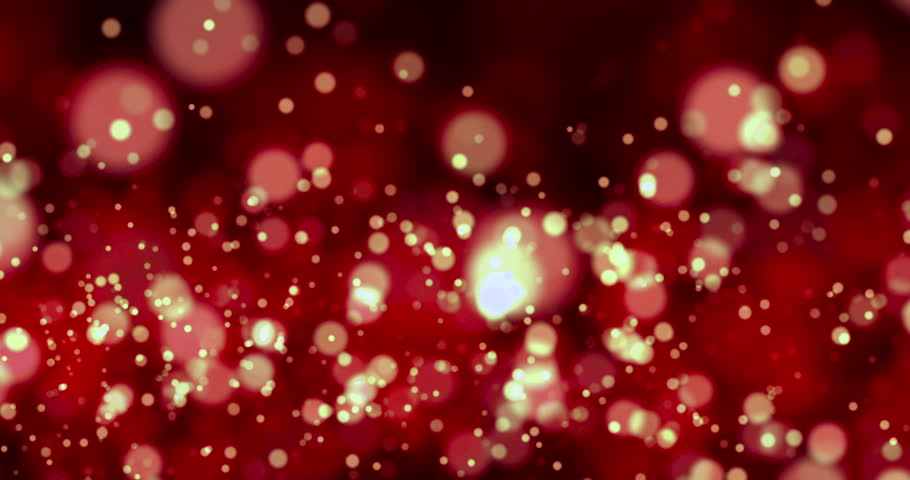 Christmas Red Sparkle Background with Stock Footage Video (100% Royalty ...