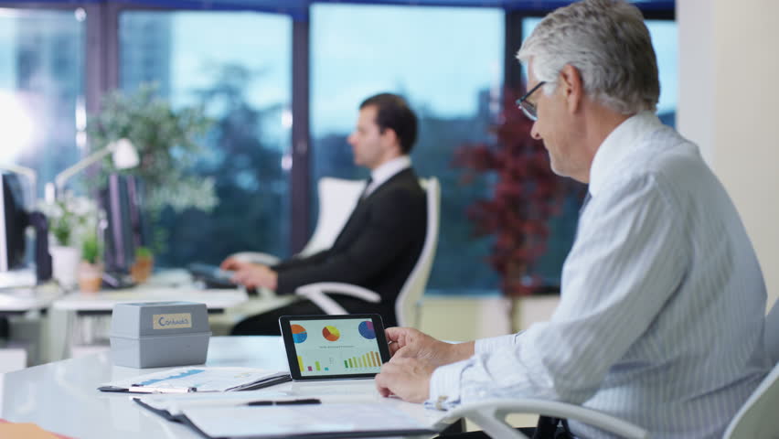 Generic Office People Working in Stock Footage Video (100% Royalty-free ...