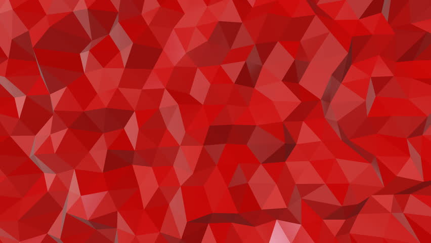 Red Trendy Triangles Background, Seamless Looping. Stock Footage Video ...