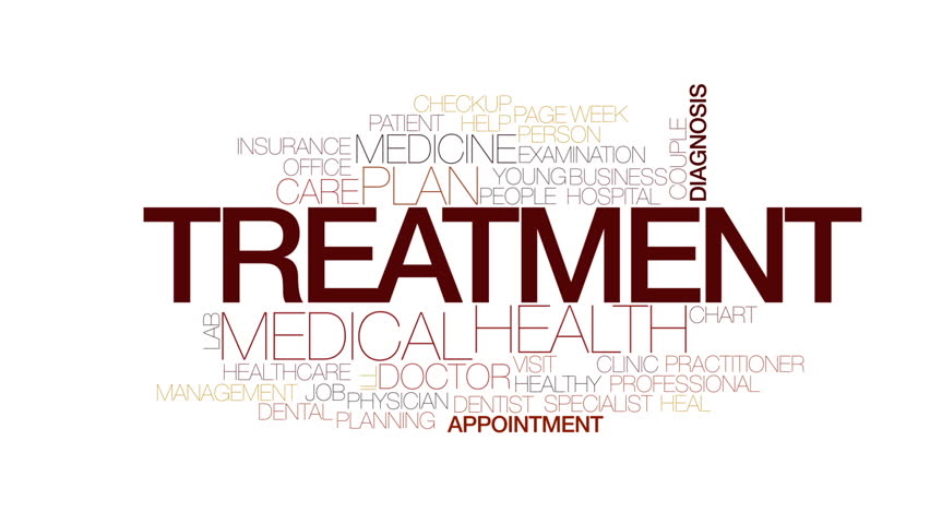 Treatment Animated Word Cloud, Text Stock Footage Video (100% Royalty ...