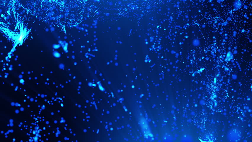 Blue Rain Looping Abstract Background Stock Footage Video 311650 ...
