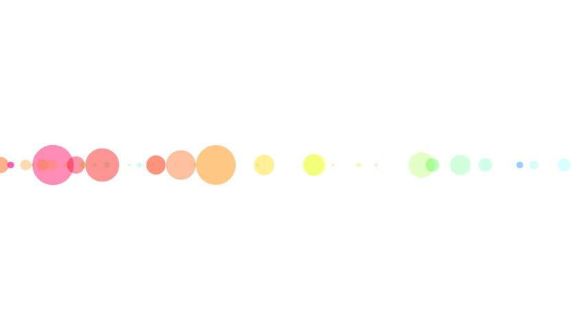 Stock video of colorful dot line. | 2409359 | Shutterstock