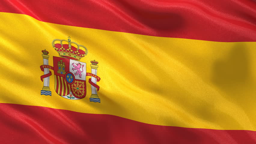 Spain Flag Stock Footage Video | Shutterstock