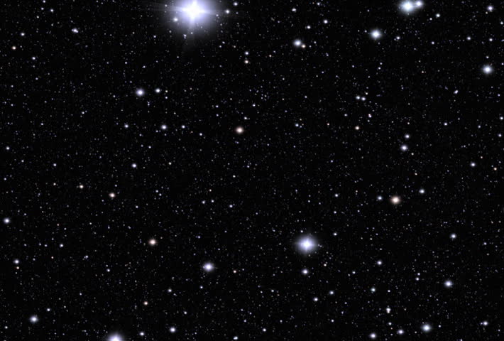 Fly And Spin Through Space - Less Stars. No Clouds Or Space Dust, Only ...