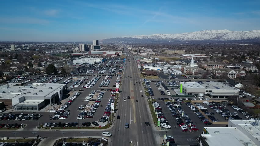 Murray, Utah - Mar 2017: Stock Footage Video (100% Royalty-free ...