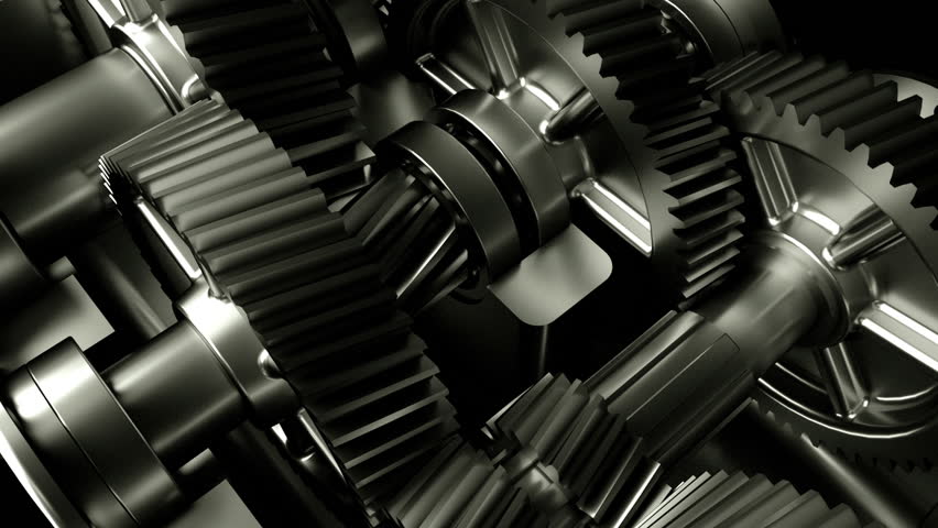 The Structure Of The Aircraft Engine. There Are Lots Of Pipes, Pumps ...