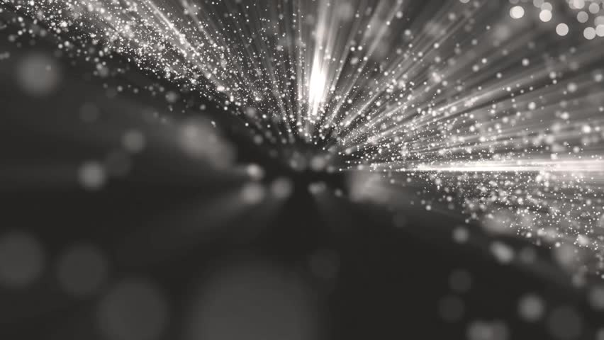 Background Grey With Rays In Space. Waves With Silver Rays And ...