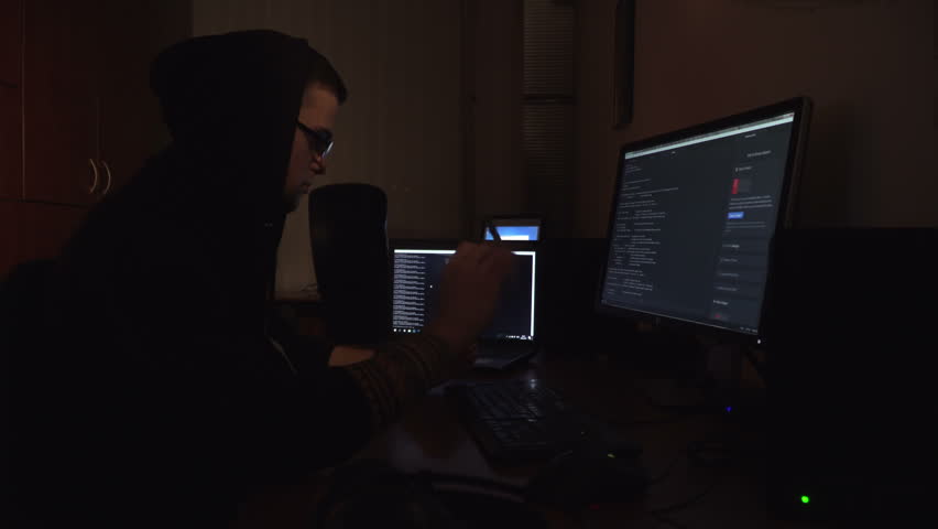 Bad Guy, the Programmer Prints Stock Footage Video (100% Royalty-free ...