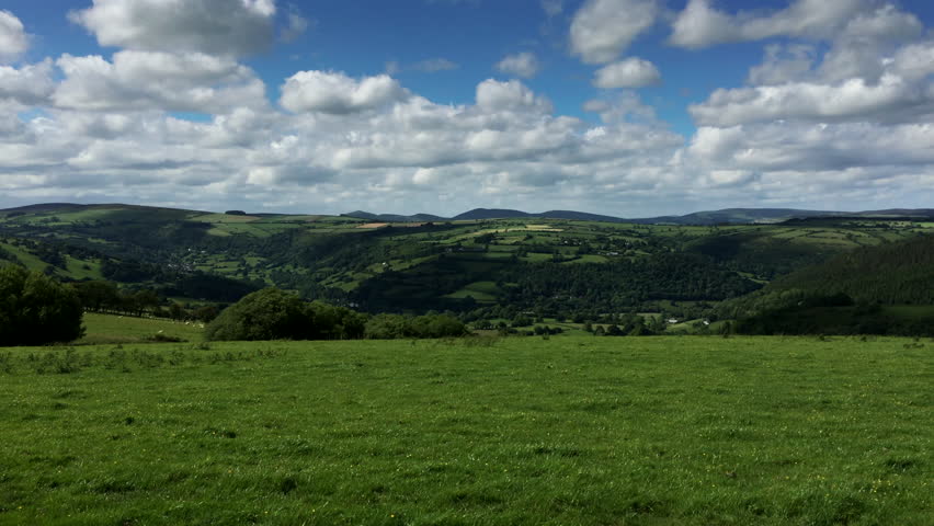High Resolution Aerial Footage Shot With A Drone Of Fields And ...