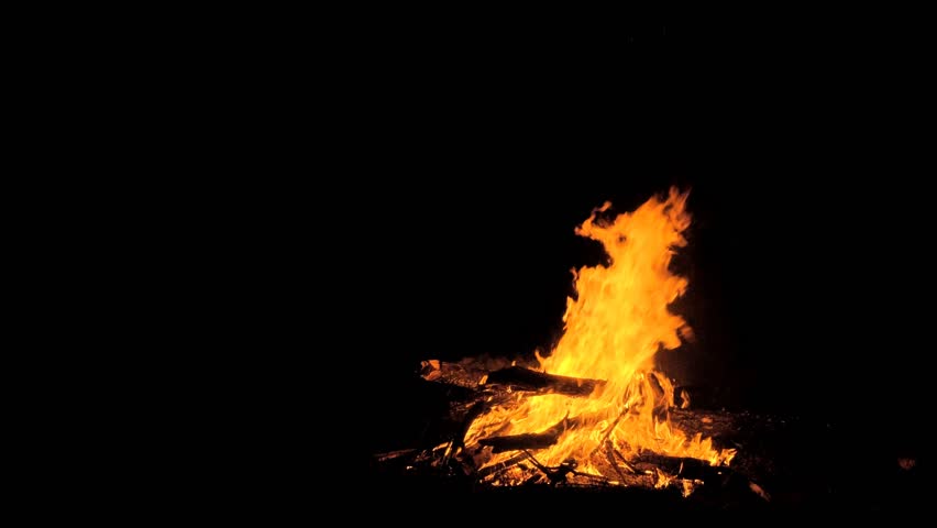 Burning Torch Texture With Alpha, Loop (full Hd ,slow Motion, Seamless ...