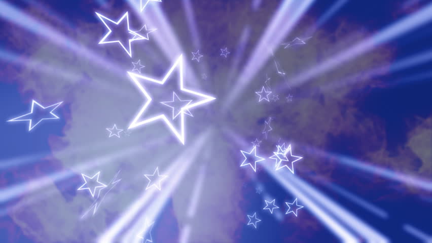 Stars Into the Fire Looping Stock Footage Video (100% Royalty-free ...