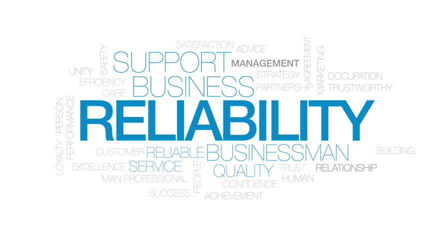 Reliability Animated Word Cloud, Text Stock Footage Video (100% Royalty ...