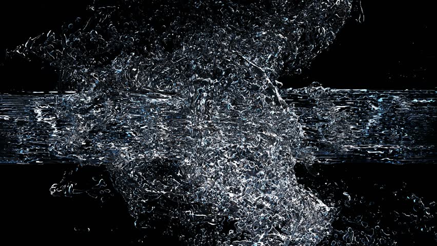 Stockvideo von two chaotic water splash | 2913739 | Shutterstock