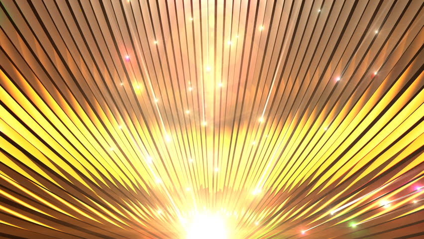 Gold Warped Light Beams Loop Stock videoer 3888494 | Shutterstock