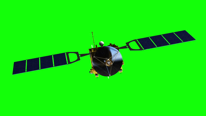 Satellite Deploys Solar Panels On Stock Footage Video (100% Royalty ...