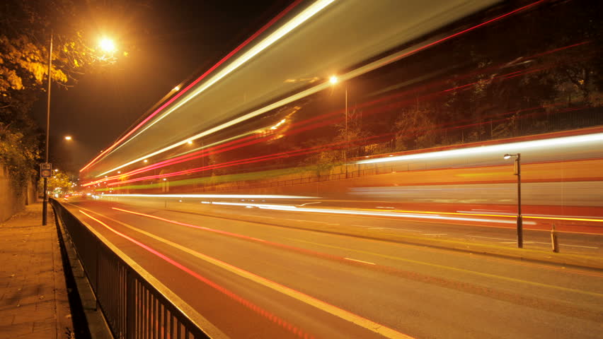 Timelapse of Cars Racing On Stock Footage Video (100% Royalty-free ...