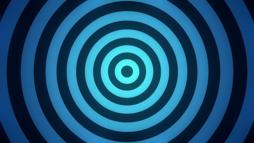 Babby Blue Spiral Optical Illusion Illustration, Abstract Background ...