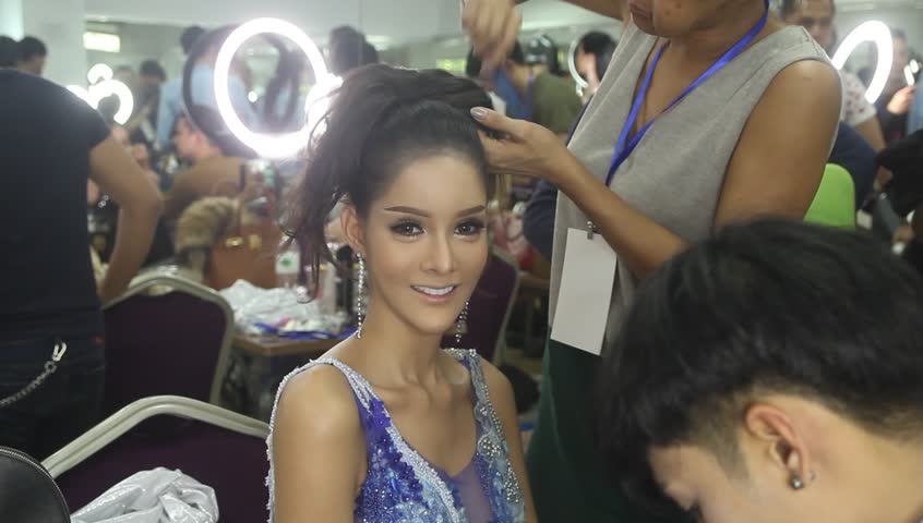 Pattaya, Thailand. 25th Aug, 2017. Transgender Beauty Contestants ...