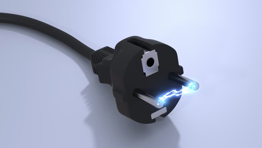 Closeup of a Black Plug Stock Footage Video (100% Royalty-free ...