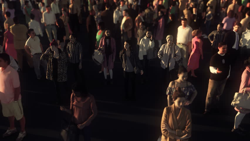 Celebrity Being Photographed By A Large Group Of Paparazzi Stock ...