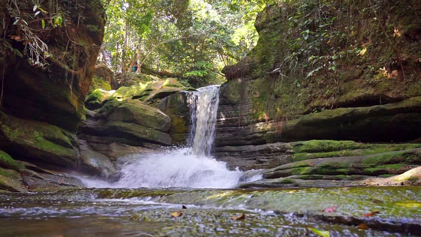 Stock video of amazon waterfalls realtime river | 31796689 | Shutterstock