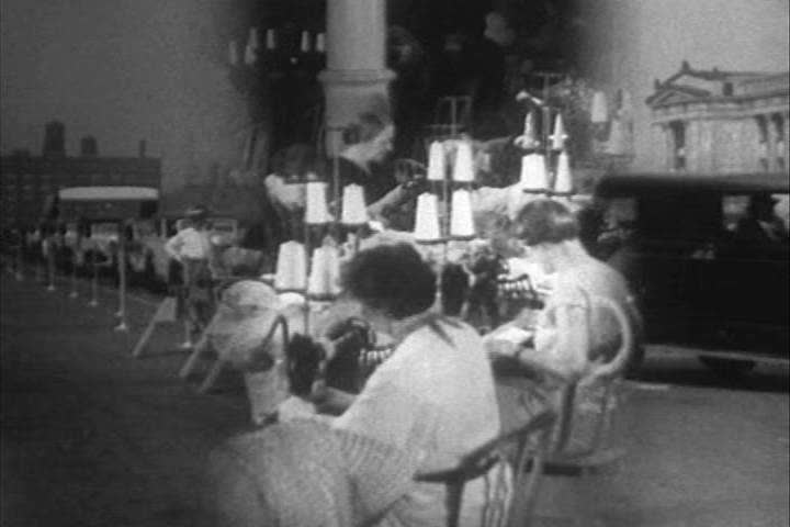 Stock Video Clip of CIRCA 1937 - Female Works Progress Administration ...