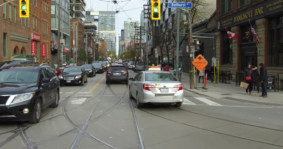 Stock video of toronto, ontario, canada november 2017 pov | 32502259 ...