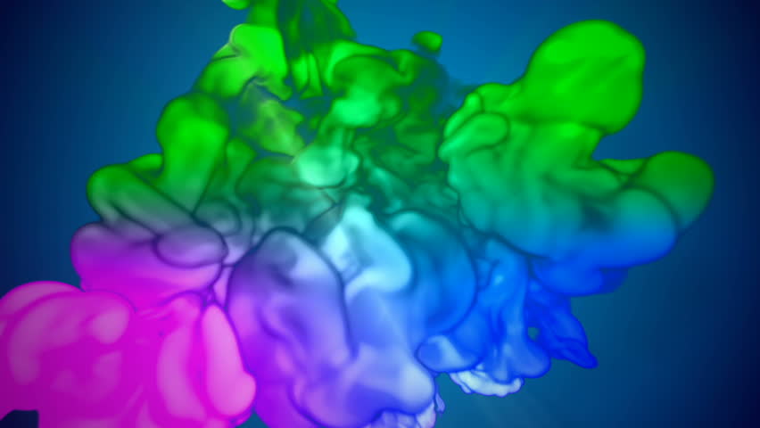 multicolor 3d flow of ink inject | 32680429 的库存视频 | Shutterstock