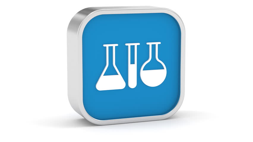 Laboratory Sign On a White Stock Footage Video (100% Royalty-free ...