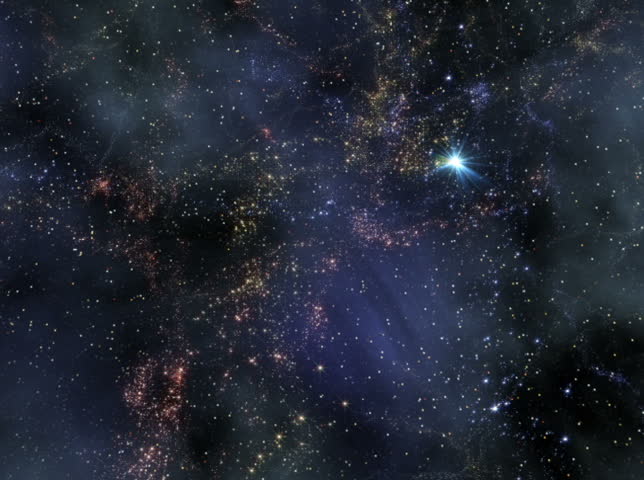 Space Travel (seamless Loop): Computer Generated Sequence Traveling ...